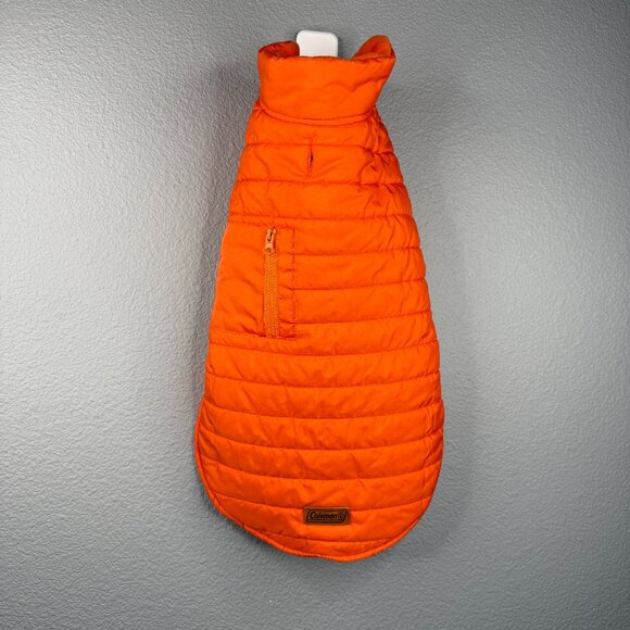 Coleman | Dog | Coleman Orange Dog Fleece Lined Puffer Jacket | Poshmark